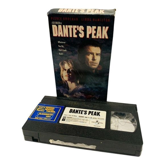 Universal | Media | Media Sale Dantes Peak Vhs 997 Vcr Tape Pierce ...